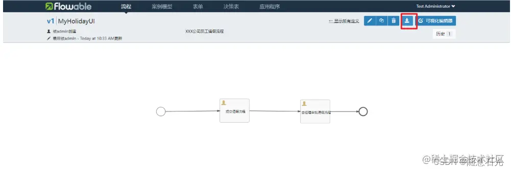 Flowable工作流的本地部署以及使用教程一：Flowable UI应用与本地部署 1.1 应用 Flowable - 掘金