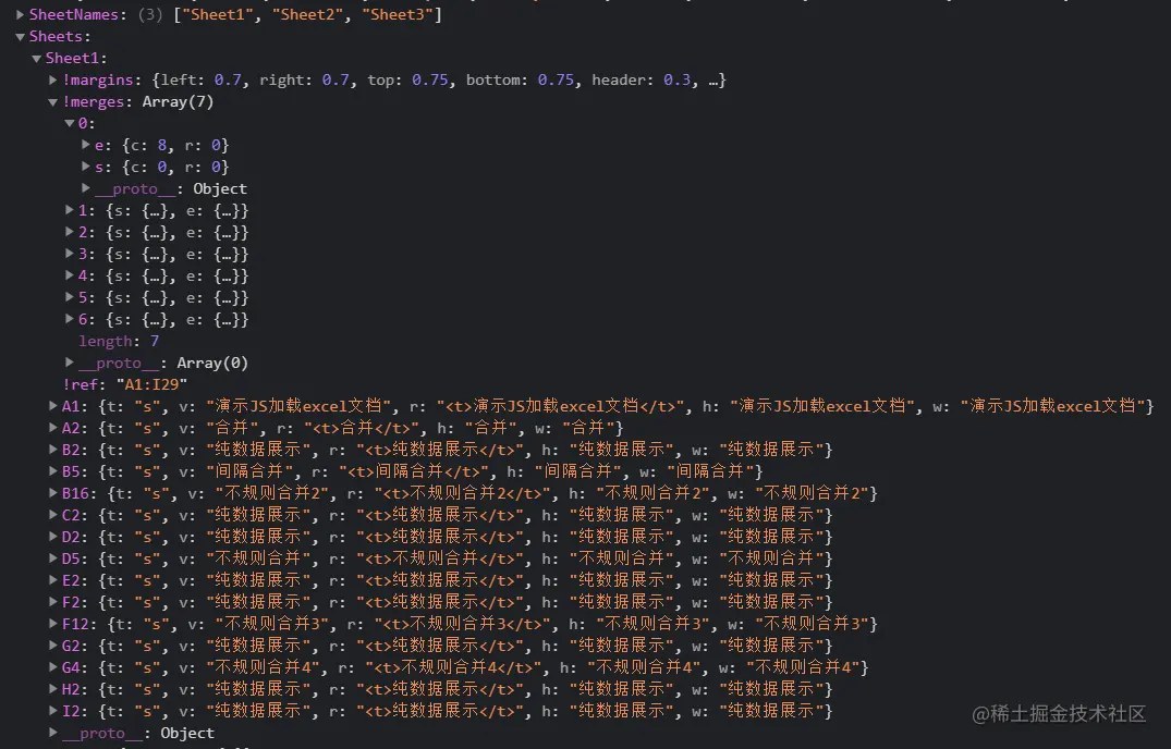 js 加载并显示 excel 文件本文介绍了 sheetjs 这个js库的基础使用，包括 excel 读取，渲染，和导 - 掘金