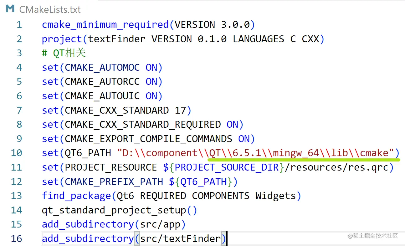 vscode运行Qt6项目通过CMake构建工具，Vscode也可以运行Qt6项目。All in Vscode，以后可以 - 掘金