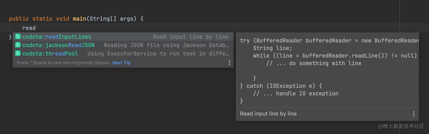 史上最全智能代码补全工具系列之Codota篇 - 掘金
