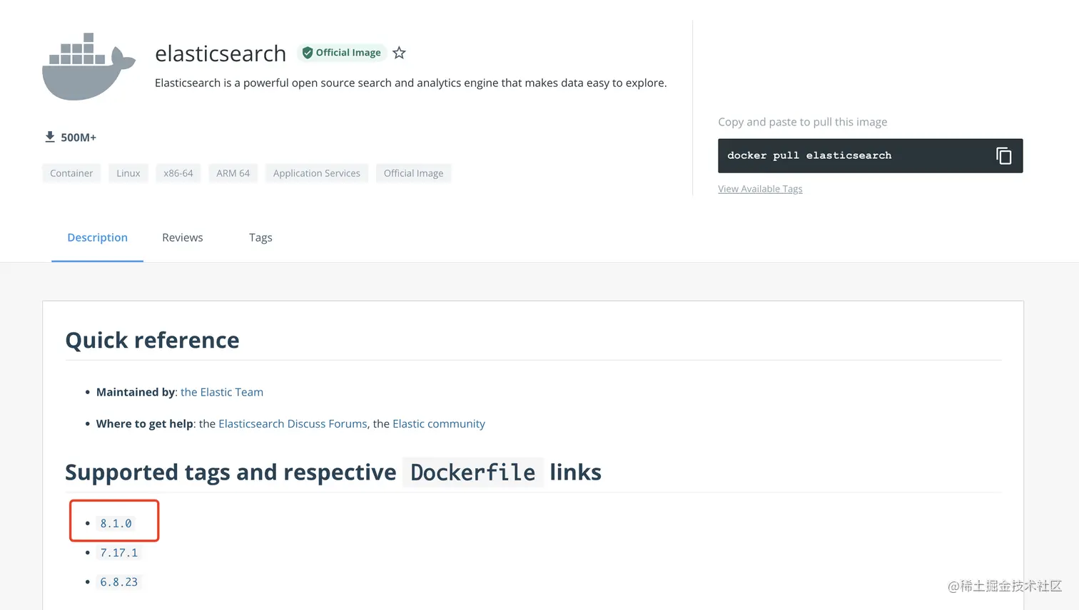 docker 安装 elasticsearch + kibana [最新 8.0.1 ] 最详细的安装教程背景 鉴于网上 - 掘金