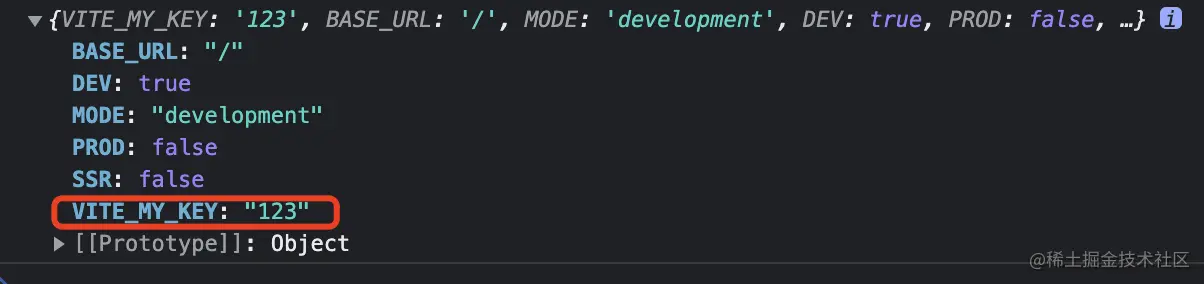 Vite从入门到精通（四）环境变量与模式内置环境变量 在Vite中，可以通过import.meta.env对象，获取环境 - 掘金