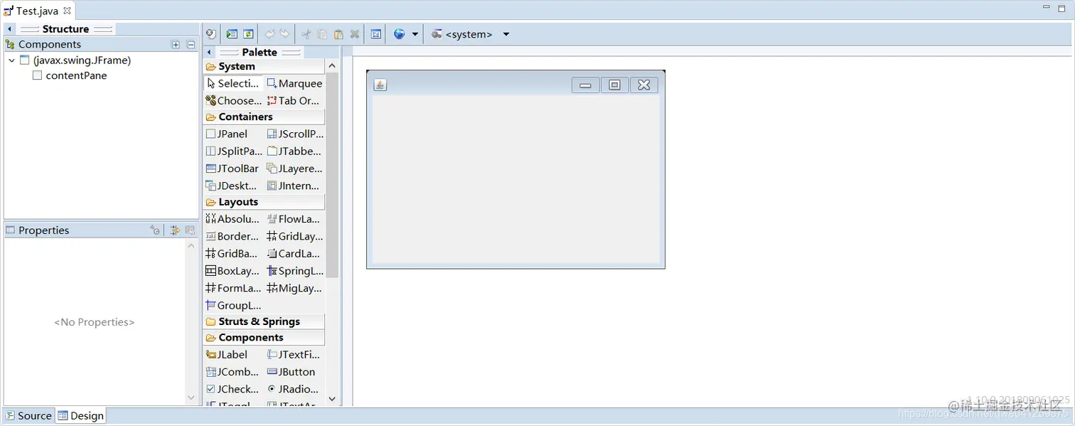 利用 Window Builder 快速搭建Java GUI 界面 目录 1. 为 eclipse 安装 window - 掘金