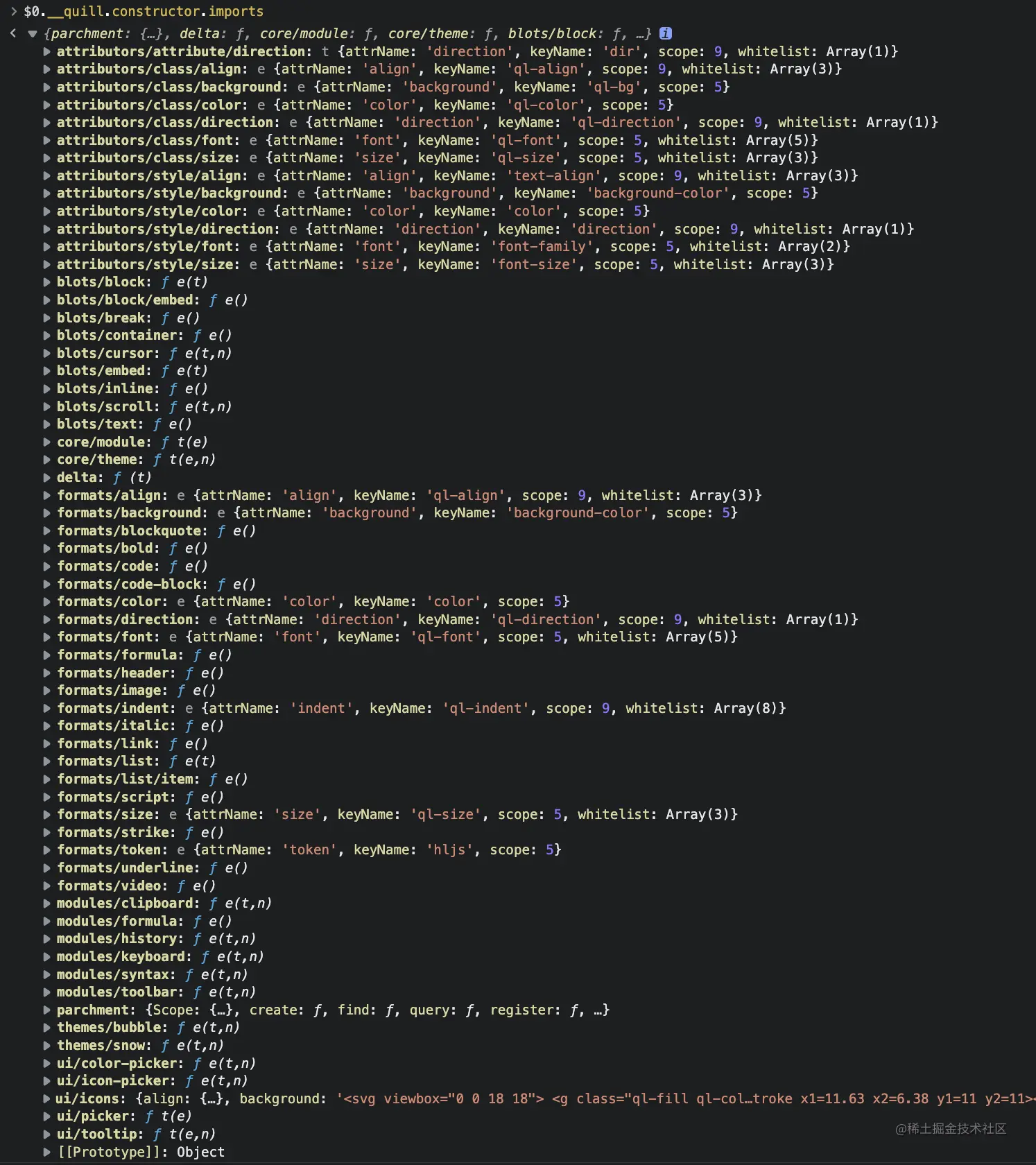 富文本编辑器 Quill Js 系列三：架构与扩展quill Js 是一个借助 Contenteditable Mu 掘金