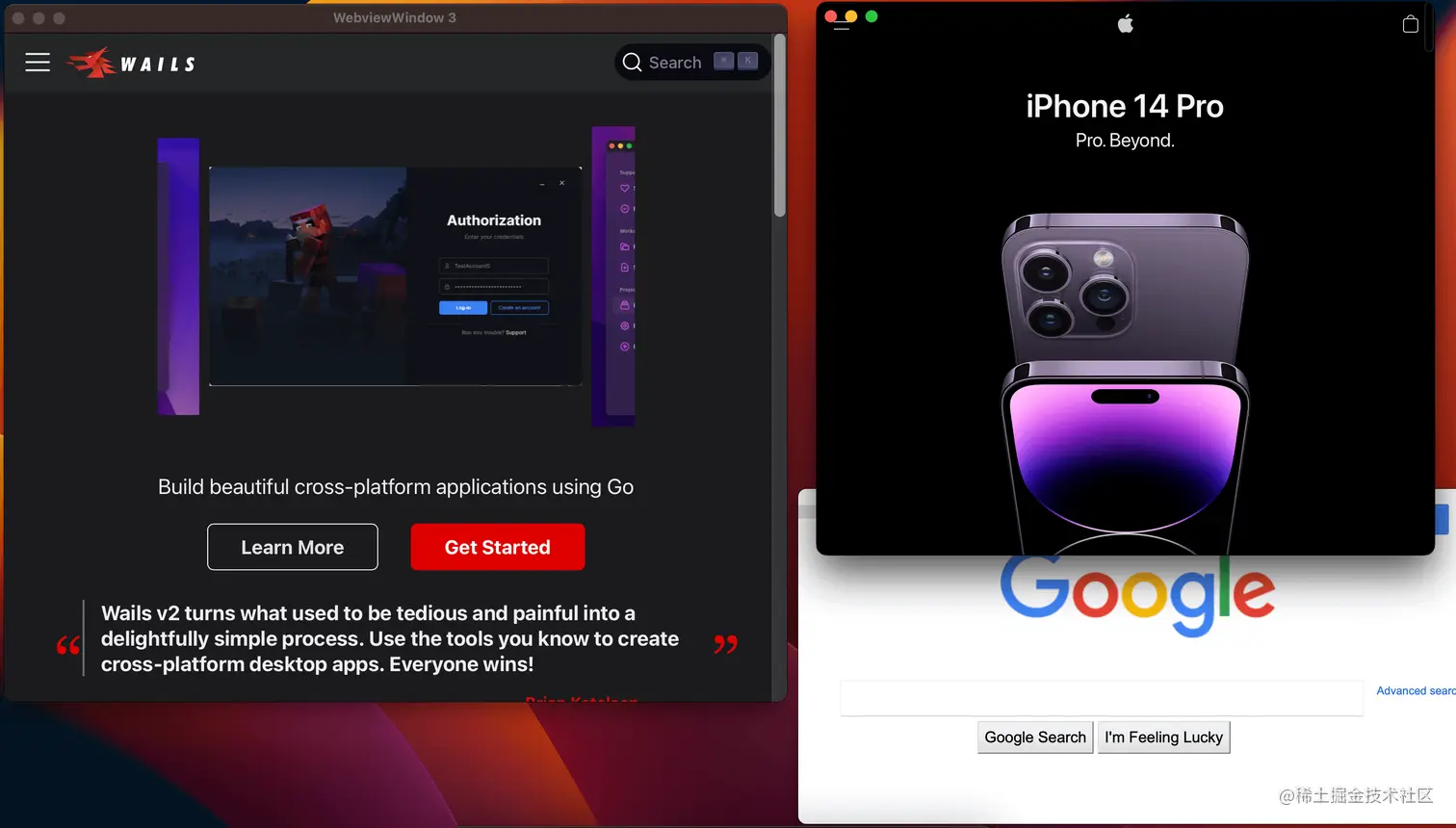 Wails v3 路线简介 Wails是一个使用 Go 简化编写跨平台桌面应用程序的能力的项目。 它使用原生 webvi - 掘金