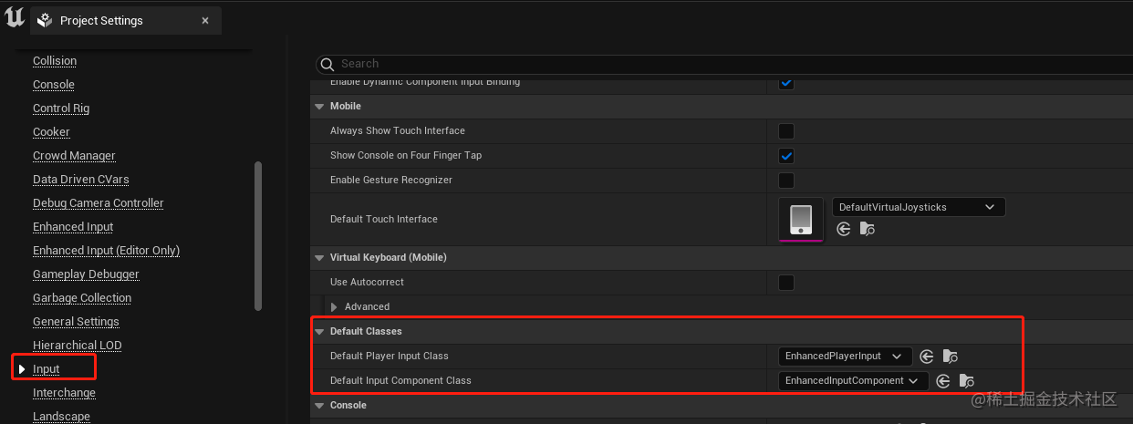 Unreal Engine 增强输入框架 EnhancedInput - 掘金