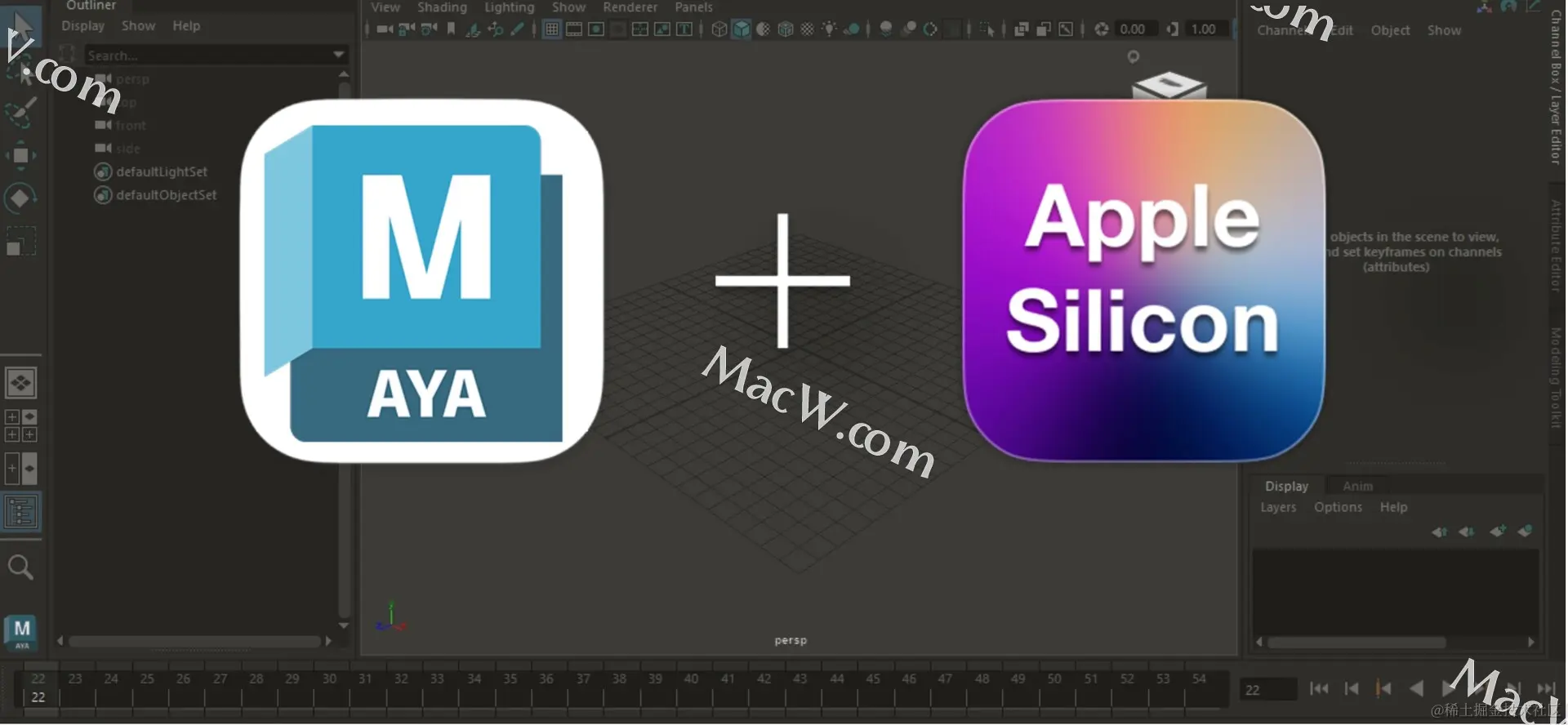 玛雅Maya 2025：从Apple芯片到GPU渲染，全面升级Autodesk Maya 2025有哪些新增功能？支持哪 - 掘金