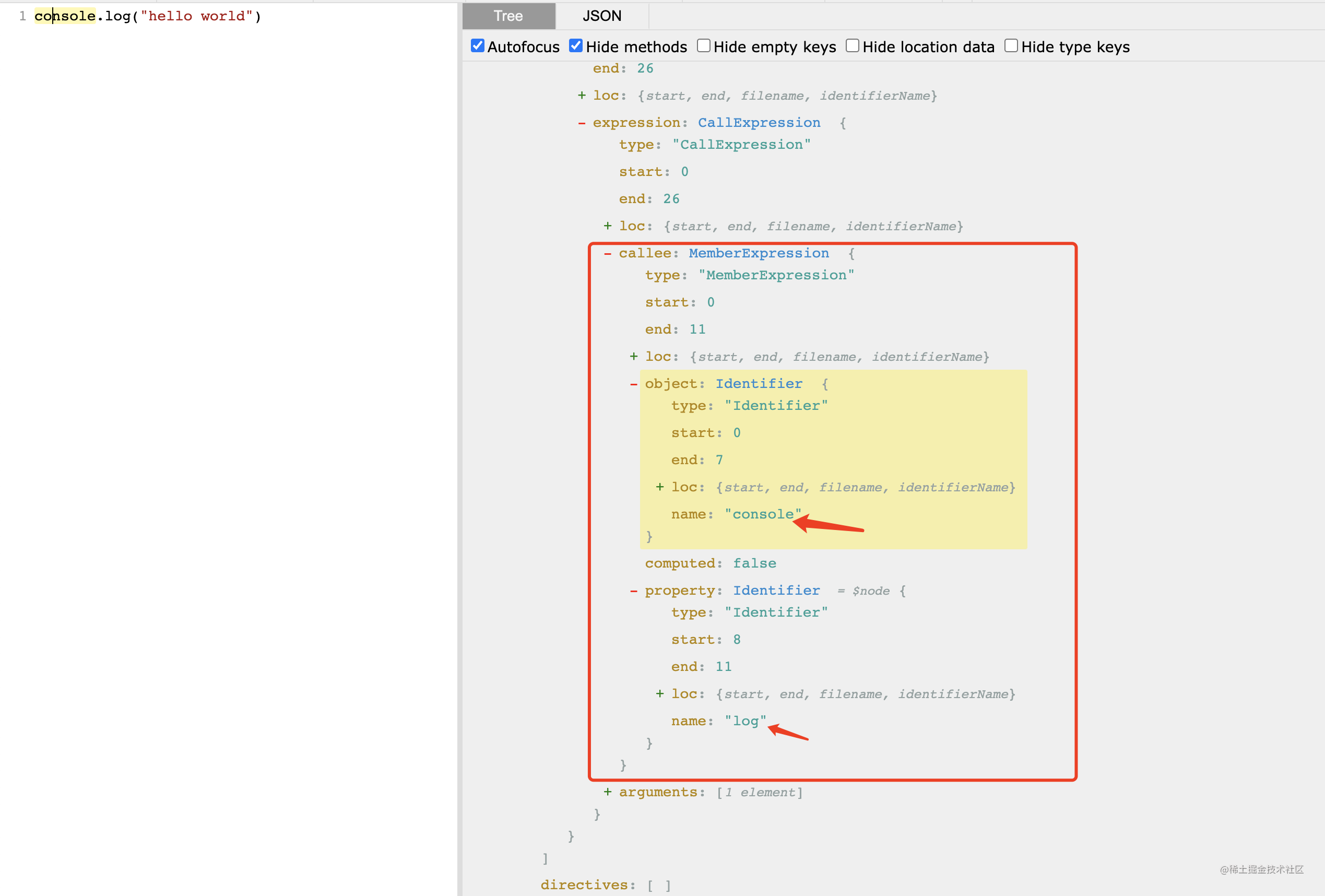 前端工程化基石 -- AST（抽象语法树）以及AST的广泛应用🔥 - 掘金