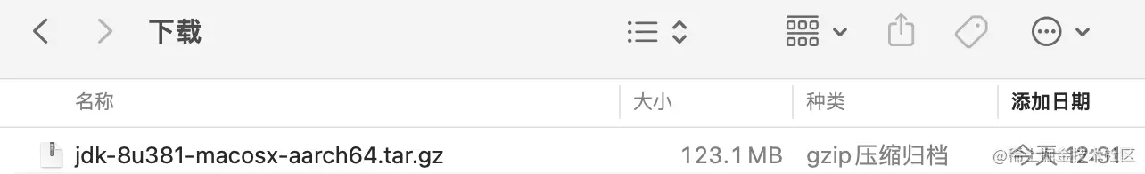 Mac M2芯片 安装 jdk安装 后缀名为 .tar.gz 版本 步骤 到官网进行下载：https://www.ora - 掘金