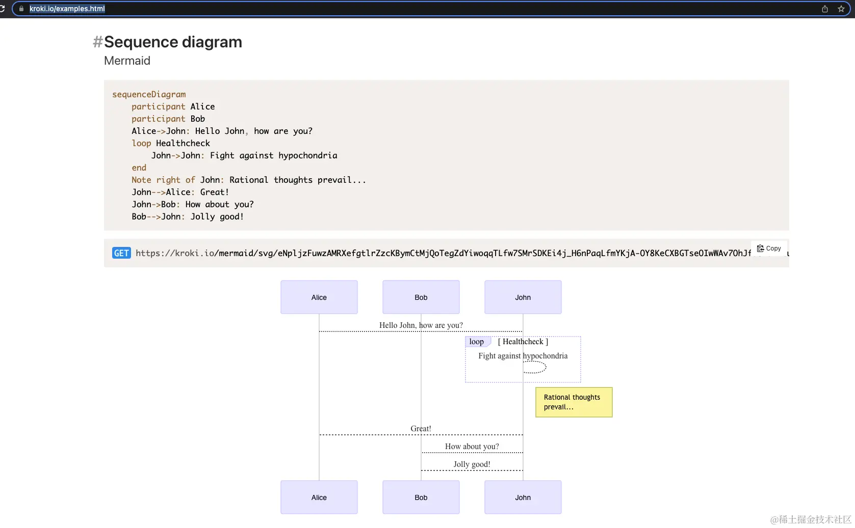 Kroki-使用代码生成图表-APIKroki 是一个开源工具，允许用户通过代码描述来生成各种图表。它提供统一的API， - 掘金