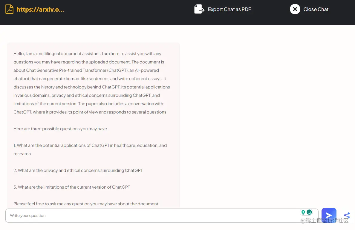 4种方法让你上传任何文件到ChatGPT: 总有一种适合你 - 掘金