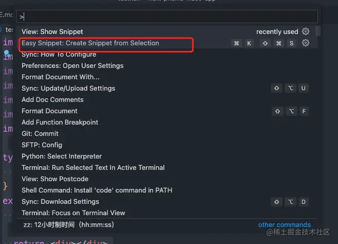 VSCode Snippets 使用和管理 [老是写重复代码？用一个实例教你如何使用 VSCode Snippets 解 - 掘金