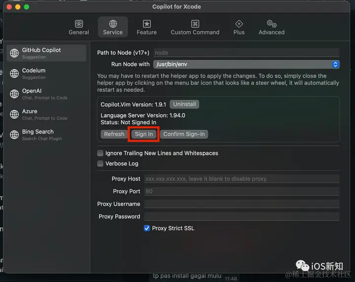 iOS 如何在 Xcode 中使用 AI 辅助写代码这里每天分享一个 iOS 的新知识，快来关注我吧 前言 随着去年 C - 掘金