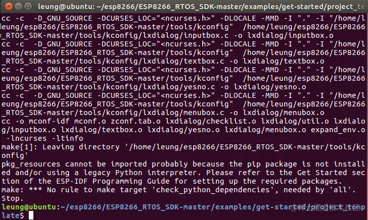 ESP8266学习笔记（17）——搭建环境、编译烧写（RTOS SDK）Linux篇一、前言 ESP8266 的 RTO - 掘金