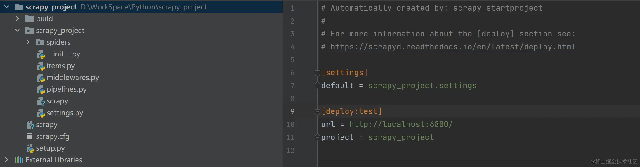 网络爬虫框架Scrapy之Scrapyd部署Scrapy项目Scrapyd是一个用于部署Scrapy爬虫的开源工具。它可 - 掘金