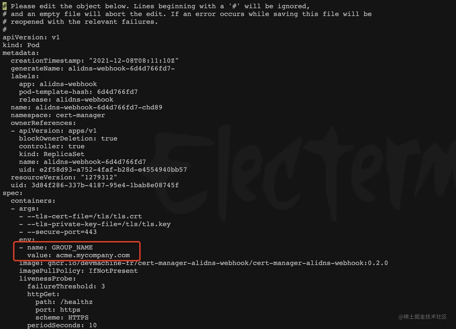 使用certManager自动管理https证书主要实践了使用cert manager来管理k8s中的证书，我们可以基于 - 掘金