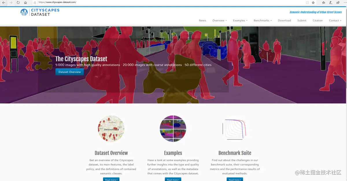 开源数据集——行人数据1.一个密集有遮挡的行人：数据样例(截图CrowdHuman数据) 数据集地址：http://ww - 掘金