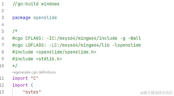 WINDOWS中的CGO环境搭建最近的项目需要在windows下编译CGO程序, 之前只提供linux程序, 对wind - 掘金