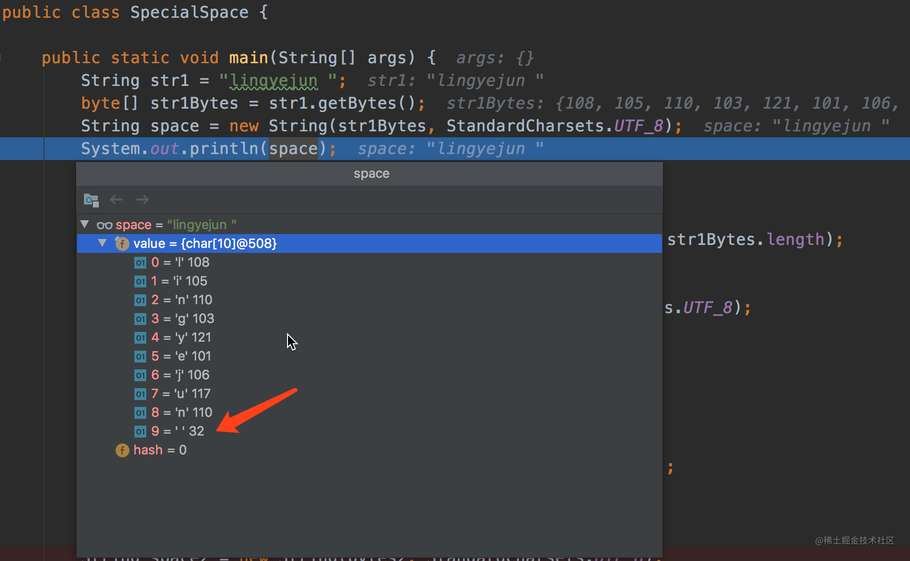 UTF-8编码中的特殊空格之C2 A0 -> NO-BREAK SPACE - 掘金
