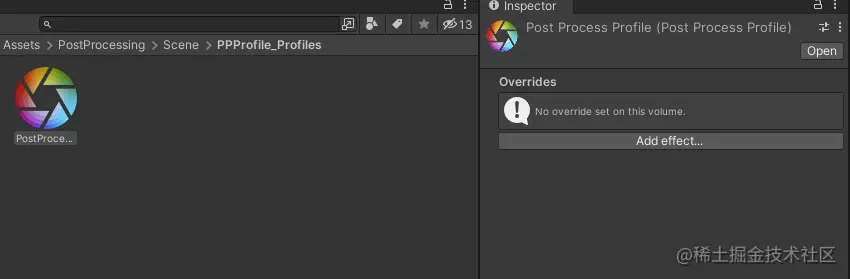 Unity 之 Post Processing后处理不同项目配置（UPR项目配置）后期处理是指在摄影机绘制场景之后但在屏 - 掘金