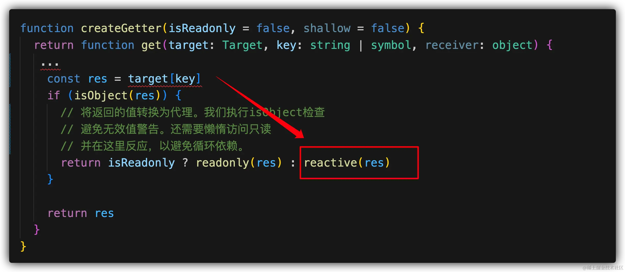 面试官：vue3中什么是reactive的懒响应性？hello，大家好，我是 Sunday。 Reactive 的懒响应 掘金 