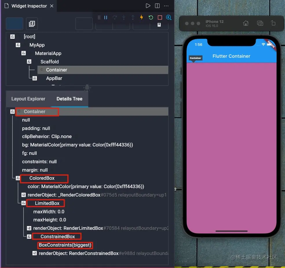 Flutter - 不听话的 Container为什么 Container 设置宽高又无效了？Column 为什么又溢出 - 掘金