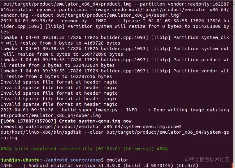AOSP编译的硬件和系统选择建议先说结论 ：32GB 内存 ,400GB硬盘空间, Ubuntu 18.04。谷歌官方说 - 掘金