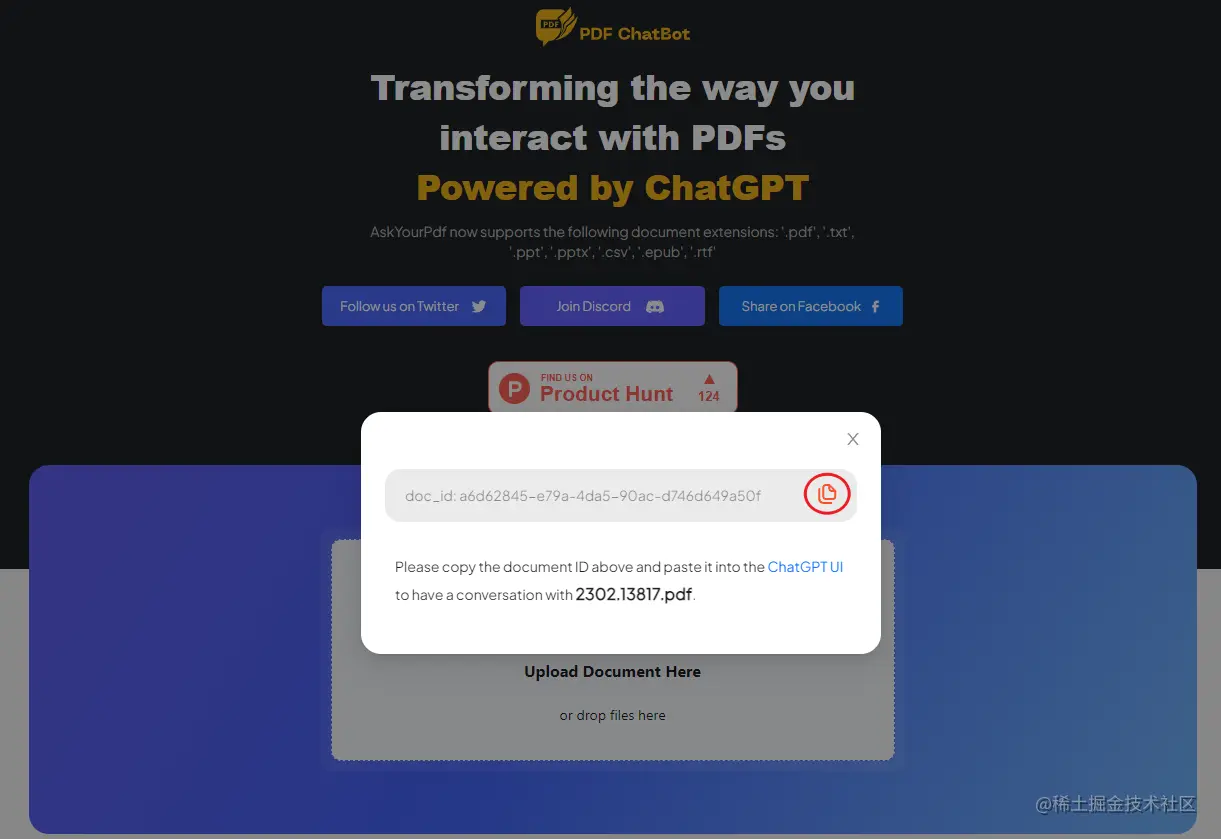 4种方法让你上传任何文件到ChatGPT: 总有一种适合你 - 掘金