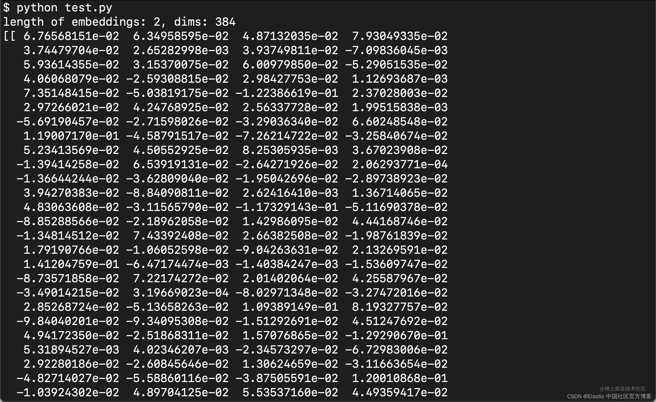 Elasticsearch：运用 Python 实现在 Elasticsearch 上的向量搜索 掘金