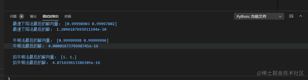Optimization algorithm the fastest descent method, Newton method, quasi ...