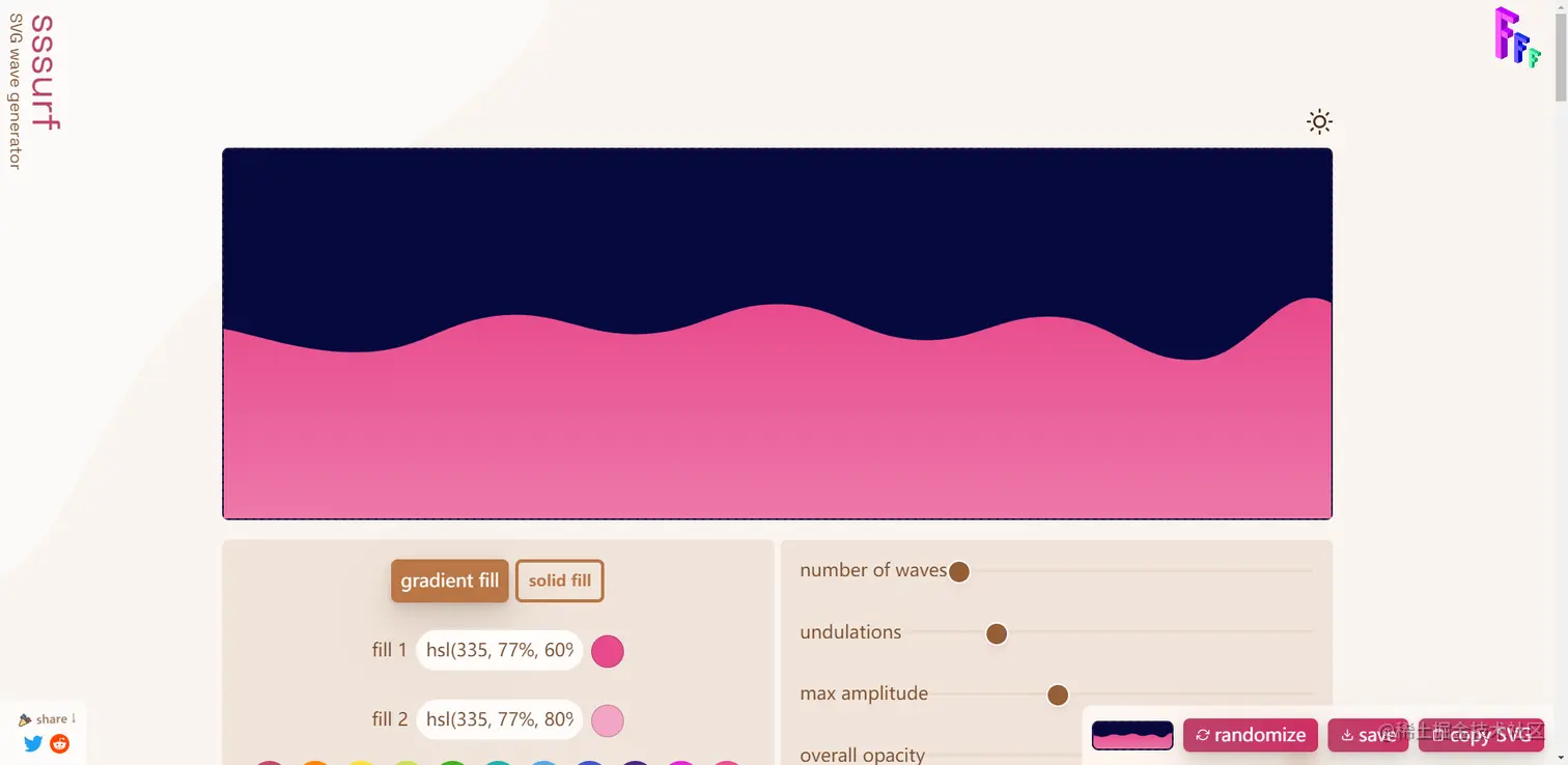 css3动画+svg实现水球进度条背景 👏最近在工作中遇到一个水球进度条，用svg绘制几个波浪叠加动画写起来超简单，c - 掘金