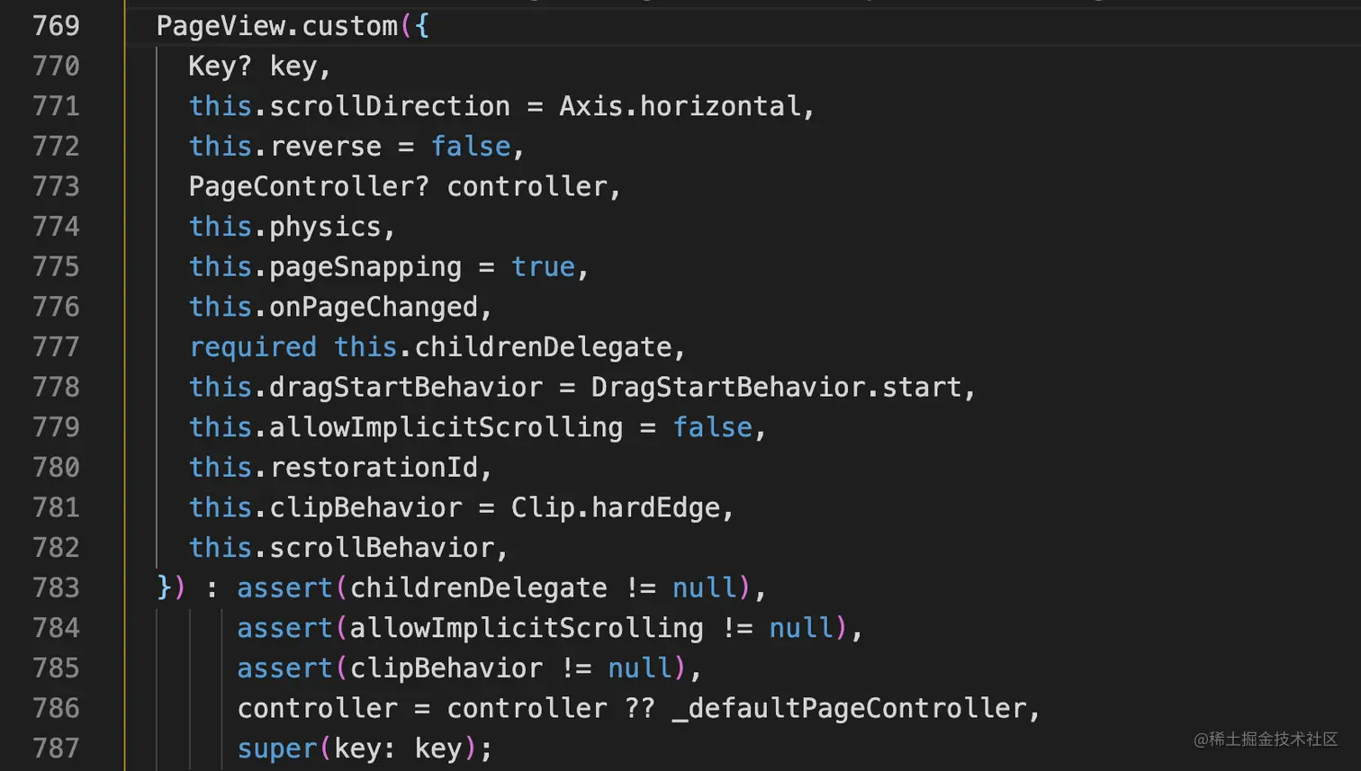 Flutter 中 Pageview 的几种构建方式（源码解析） Flutter Widgets上一篇我们聊了怎样使用 掘金