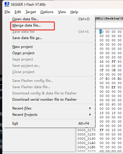 使用JFLASH实现文件程序自动化合并及下载功能主要总结下使用 SEGGER 工具集的 JFLASH 软件实现hex/b - 掘金