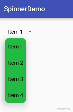 Spinner控件详解6.x & 5.4.XML属性方法描述android:dropDownHorizontalOffs - 掘金