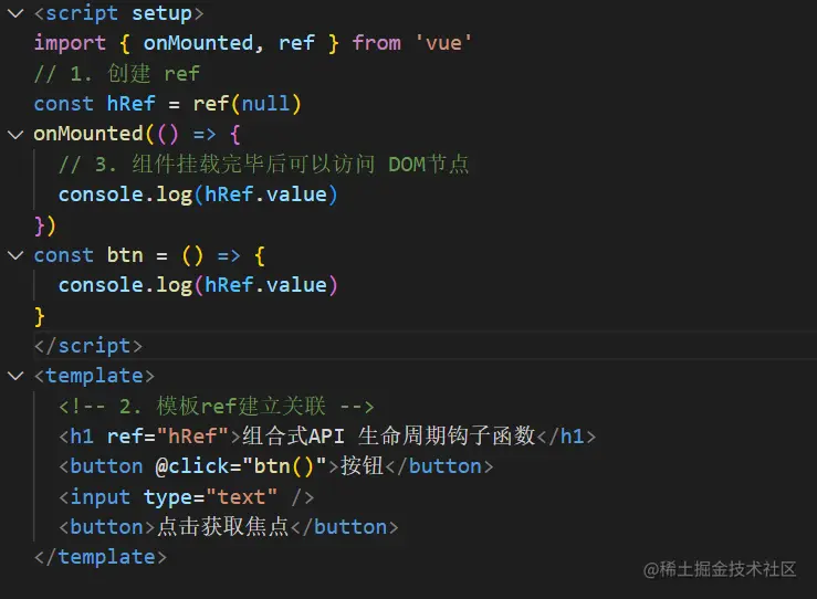 vue3组合式基本用法CompositionAPI 组合式API介绍 Vue3提供两种组织代码逻辑的写法： 通过data - 掘金