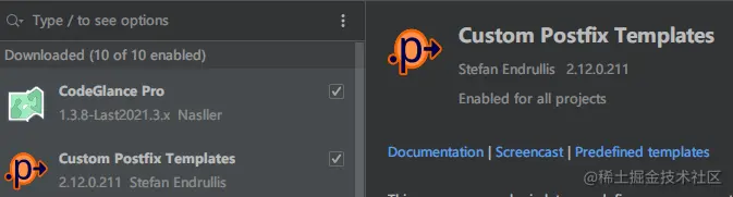 🐶再花2分钟，试下冷门小工具 → Postfix Completion介绍 Postfix Completion(后缀 - 掘金
