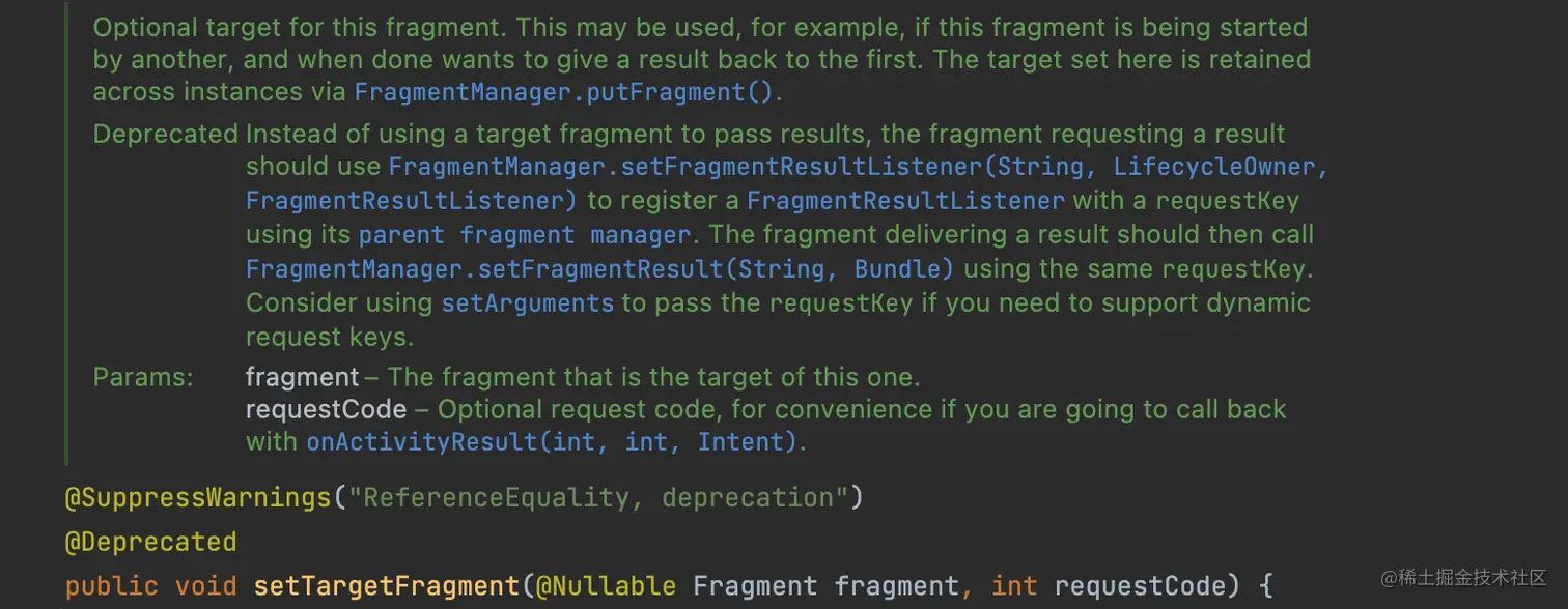 Fragment 这些 API 已废弃，你还在使用吗？盘点 Fragment 被废弃的 API：onActivityCr - 掘金