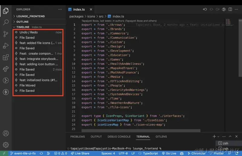 七个开发者不可不知的VS Code小技巧1.固定滚动（Sticky Scroll） 在浏览长文件时，你是否经常迷失方向？ - 掘金