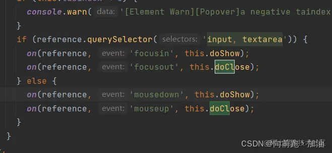 Element El Popover主动调用关闭方法关闭：this Refs Popover Doclose 显 掘金