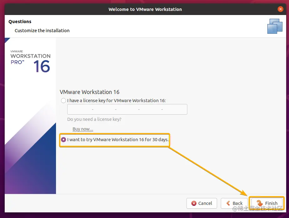 如何在Linux上安装VMware Workstation Pro 16VMware Workstation Pro的最 - 掘金