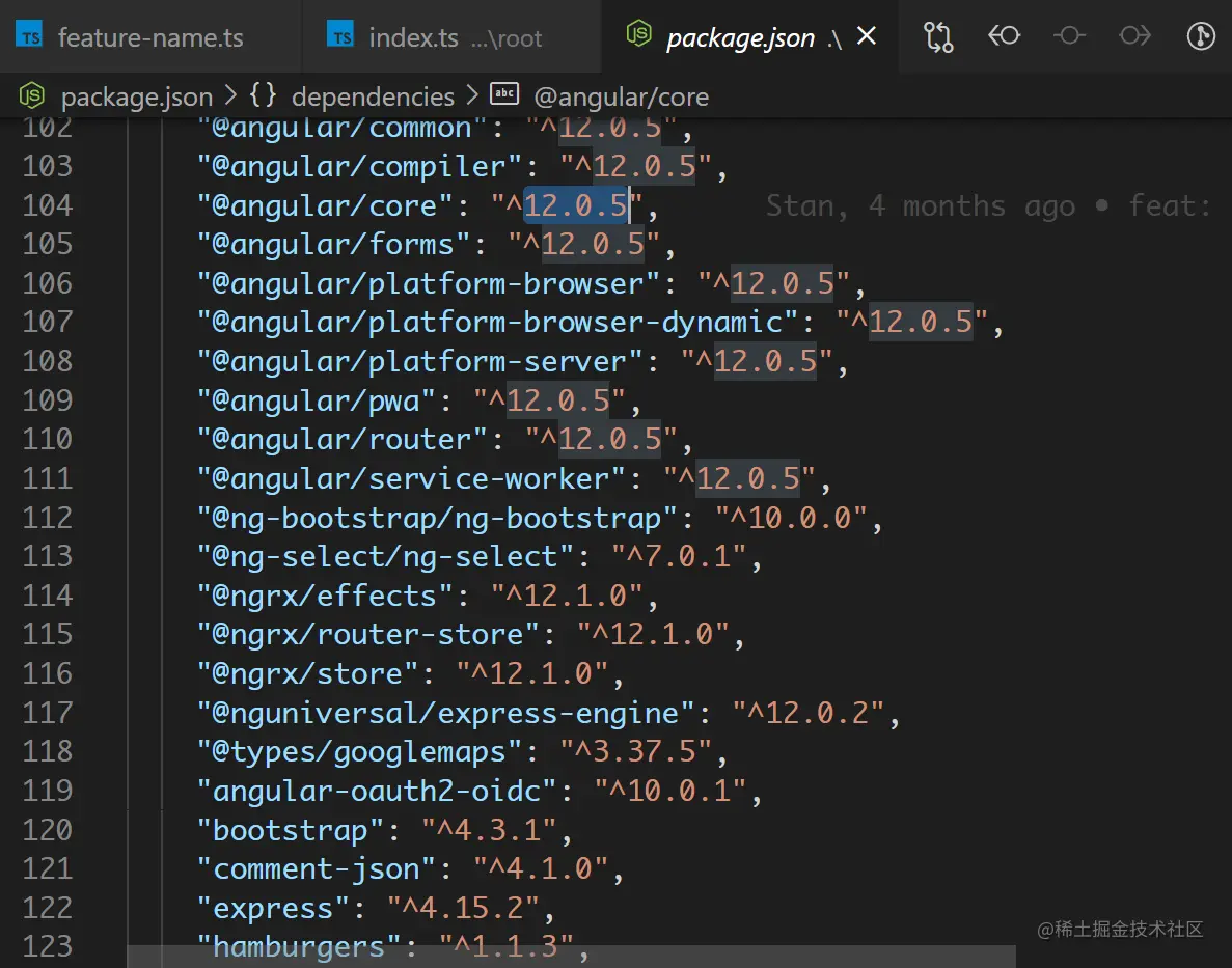 Angular Public API 接口设计我正在参加「掘金·启航计划」 按照 Angular 官方 Github r - 掘金