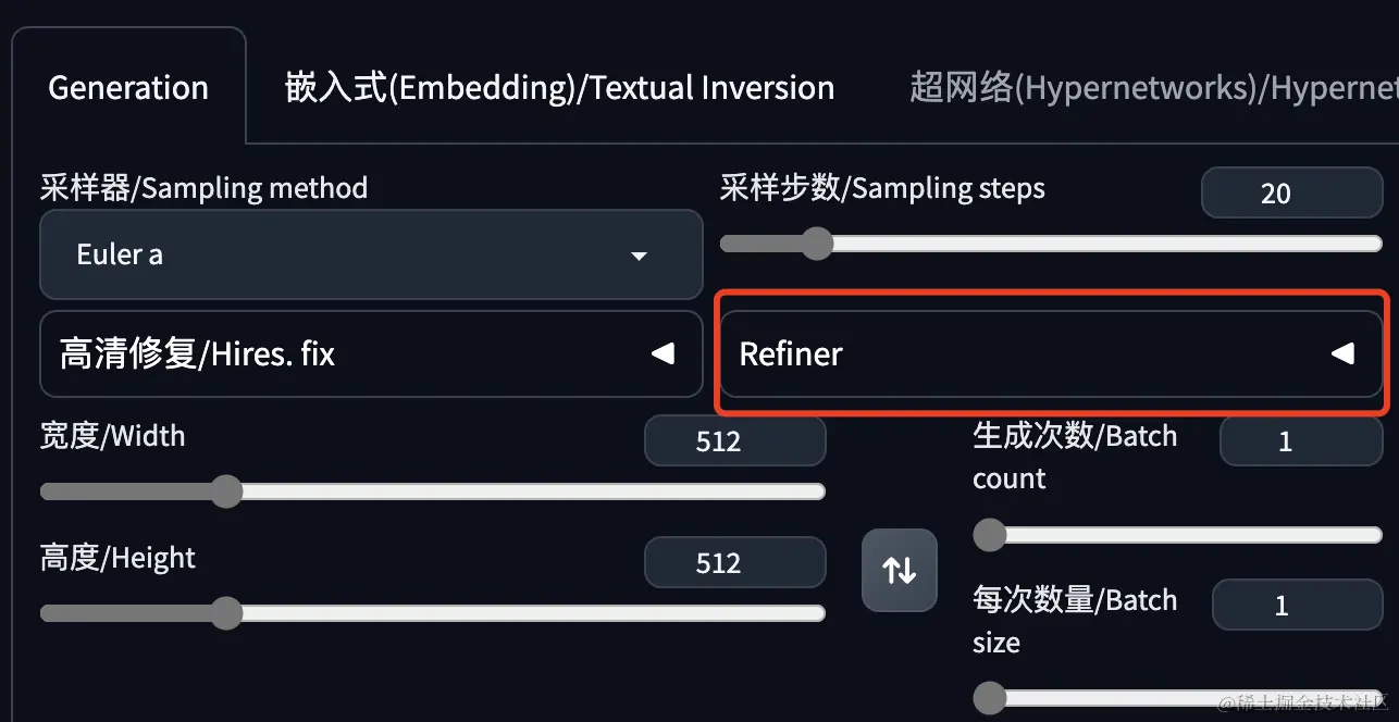心心念的Refiner来了！Stable Diffusion WebUI 1.6.0 发布本周四 Stable Diff - 掘金