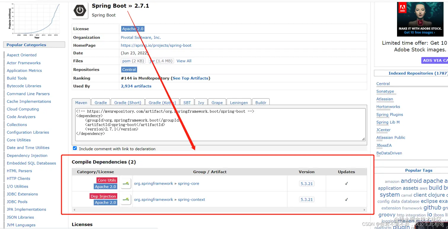 springboot 如何查看版本号之间的相互依赖：还有官网的一种办法： https://spring.扩展第二种1.我 - 掘金