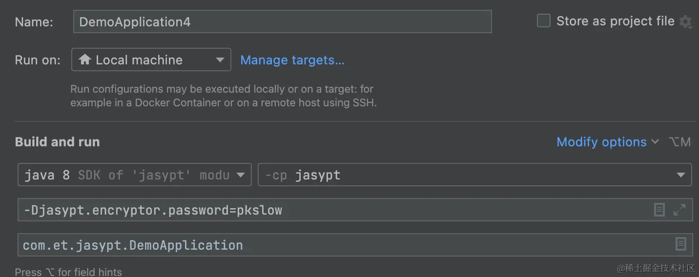 Spring Boot集成jasypt快速入门demo1 什么是jasypt？ Jasypt（java Simplifi 掘金