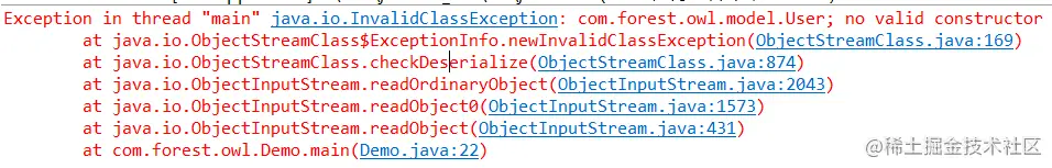 Java基础——Serializable/Externalizable序列化接口前言 Serializable序列化是将 - 掘金