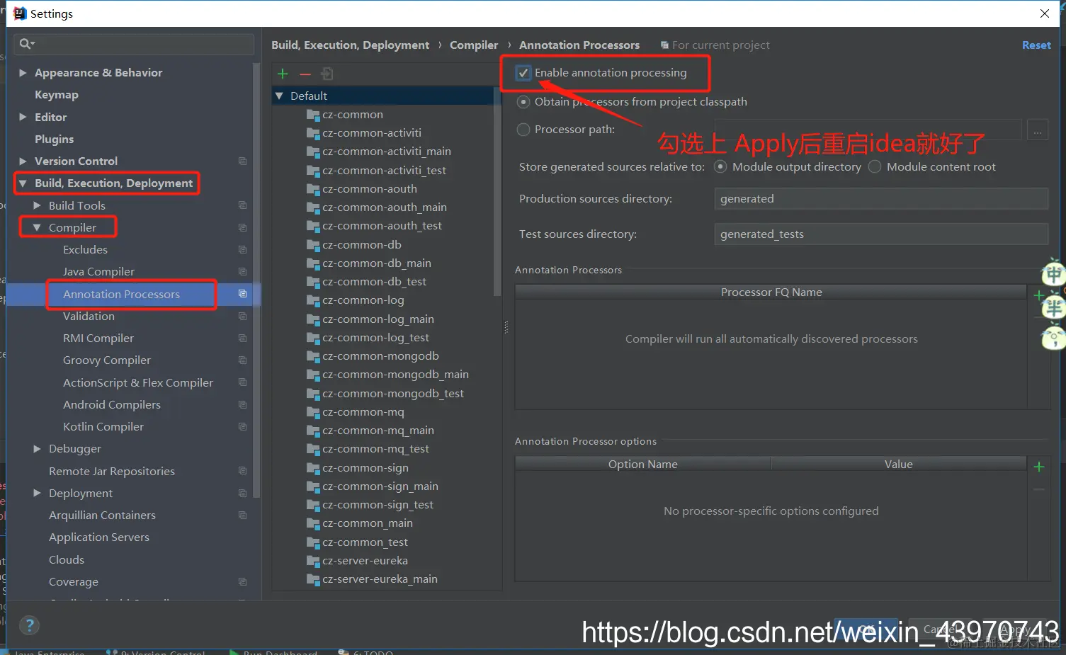 IDEA报错：Lombok Requires Annotation ProcessingLombok Requires - 掘金