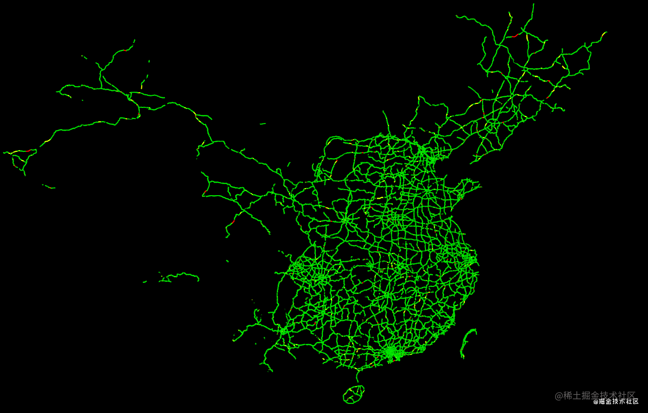 D3 + STOMP creates road network maps that change road colours in real ...