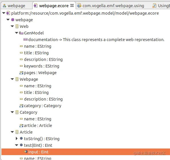 Eclipse建模框架（EMF）-教程（官方教程翻译）EMF官方教程 Eclipse EMF。本教程介绍了Eclipse - 掘金