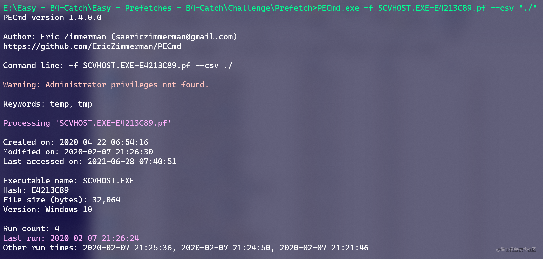 Windows 取证之Prefetch预读文件 - 掘金