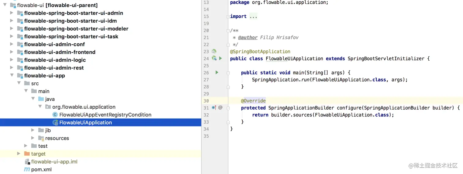 手把手教大家编译 flowable 源码要说这个编译源码其实没什么技术含量，但是由于国内的网络问题，Spring 等各种 - 掘金